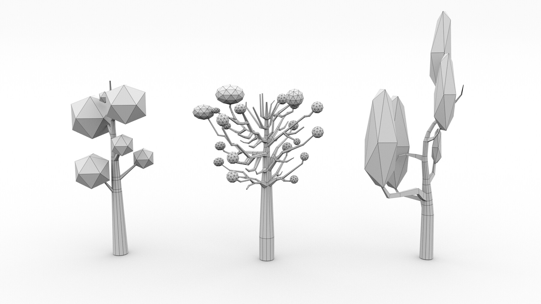 ArtStation - Trees Pack | Game Assets