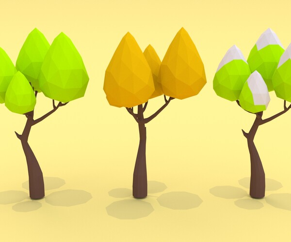 ArtStation - Trees Pack | Game Assets