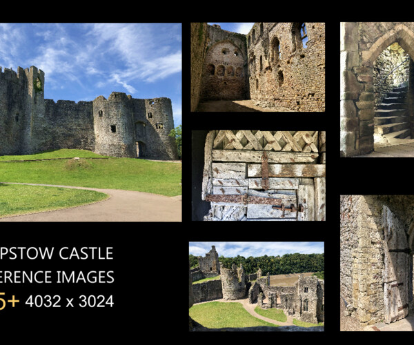 ArtStation - 275+ Reference Images: Chepstow Castle | Resources