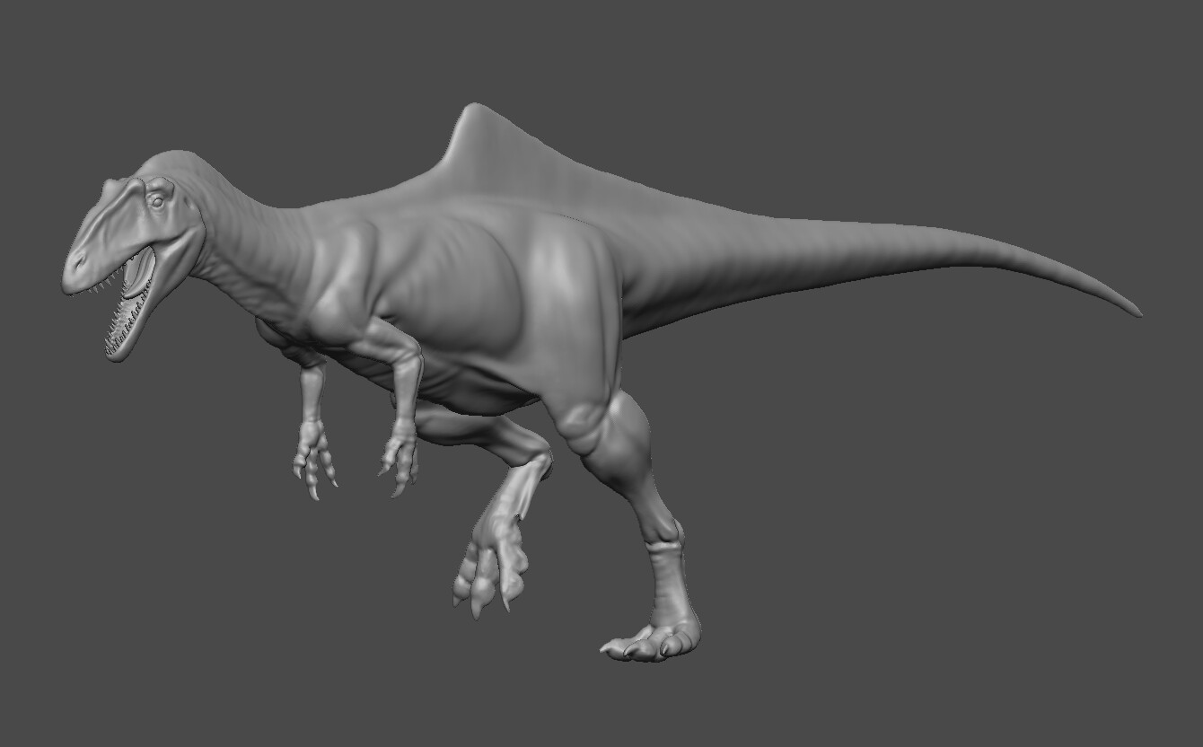 ArtStation - Dinosaur Pose 06 | Resources