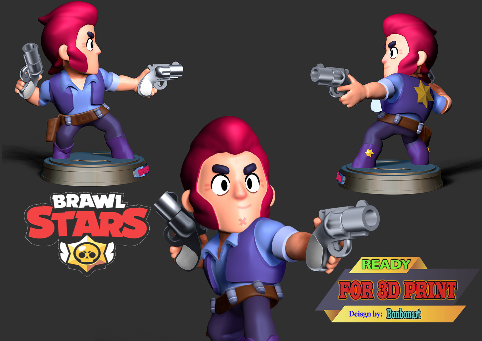 ArtStation - Colt Brawl Stars | Resources