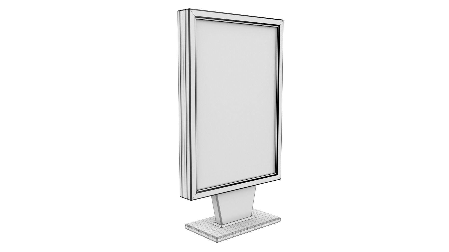 ArtStation - Advertising stand display Billboard 04 | Resources