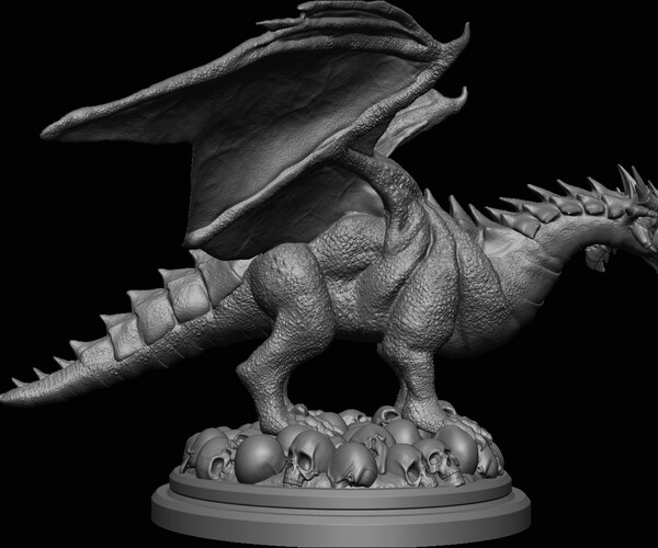 ArtStation - Dragon | Game Assets