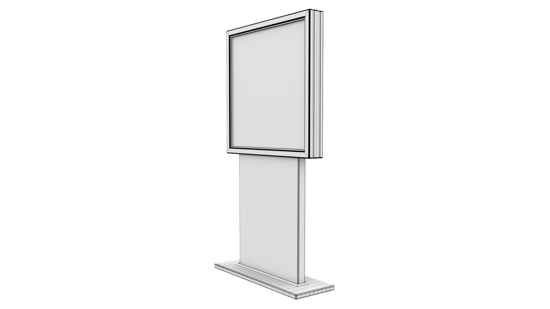 ArtStation - Advertising stand display Billboard 11 | Resources