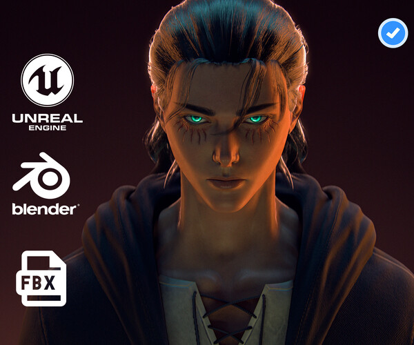 ArtStation - Eren Yeager - Season 4 | Game Assets