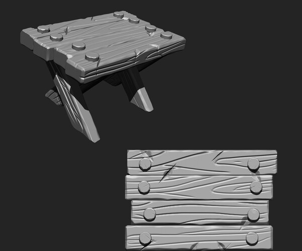 ArtStation - Stylized Objects IMM Brush Pack (20 in One) Vol. 2 | Brushes