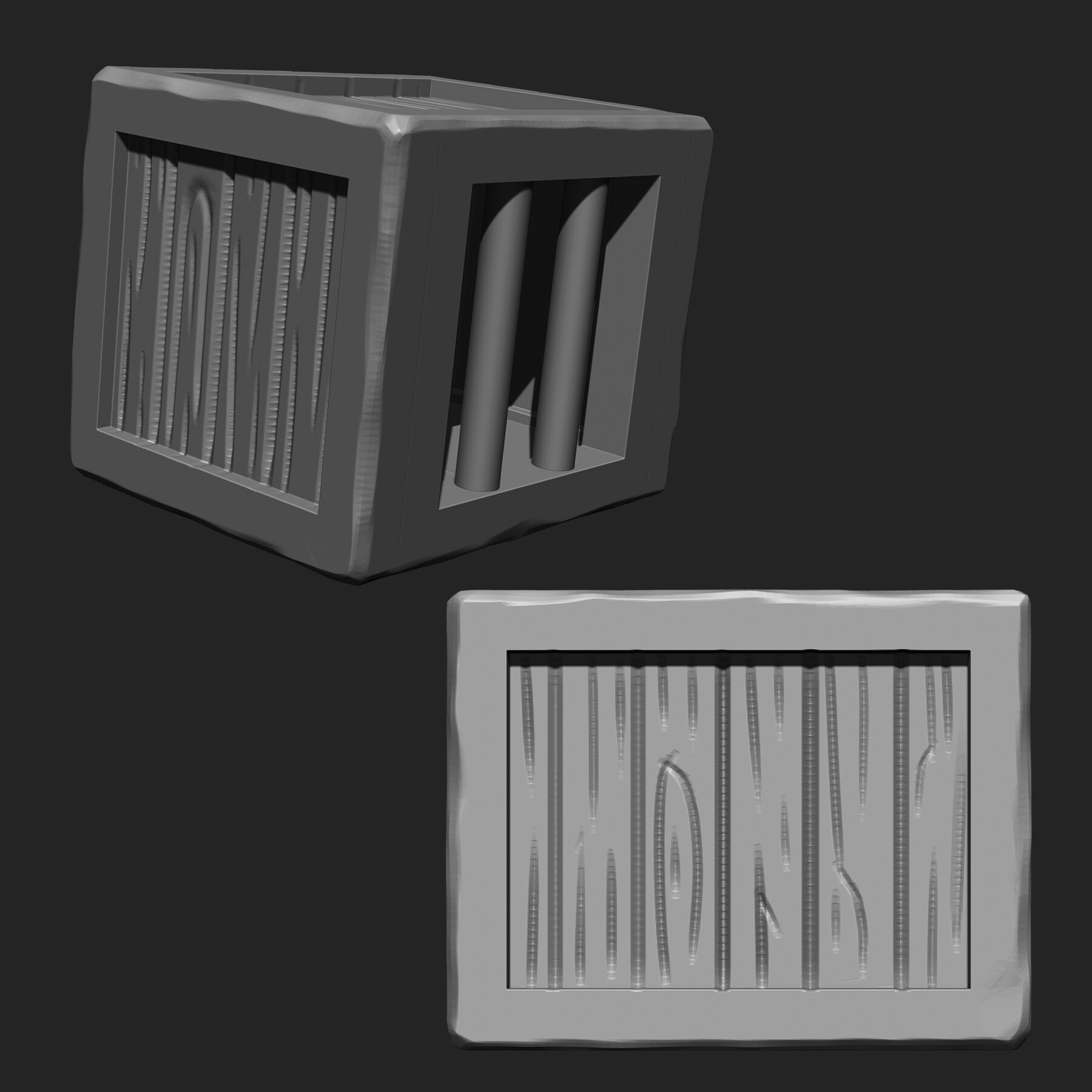 ArtStation - Stylized Objects IMM Brush Pack (20 in One) Vol. 2 | Brushes