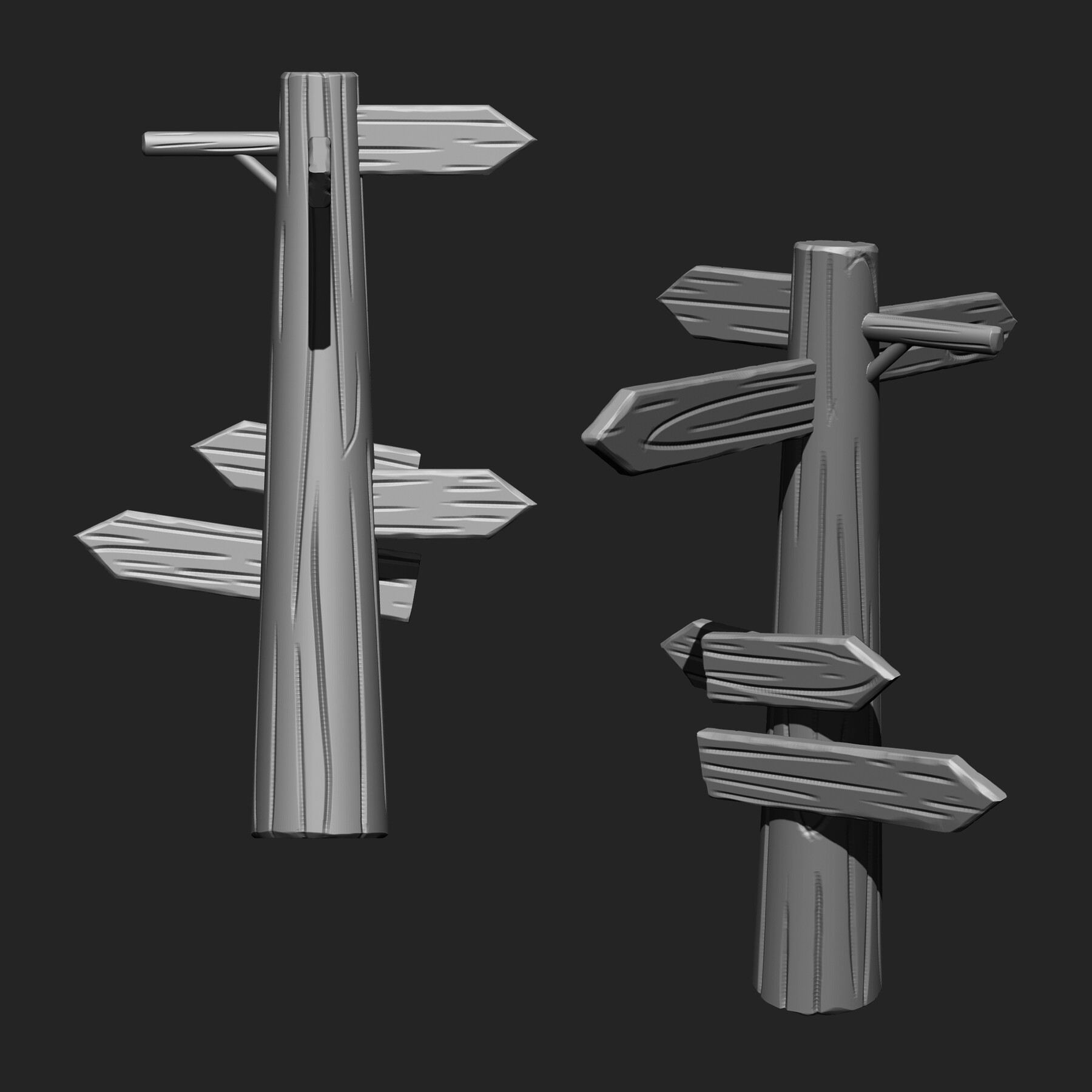 ArtStation - Stylized Objects IMM Brush Pack (20 in One) Vol. 2 | Brushes