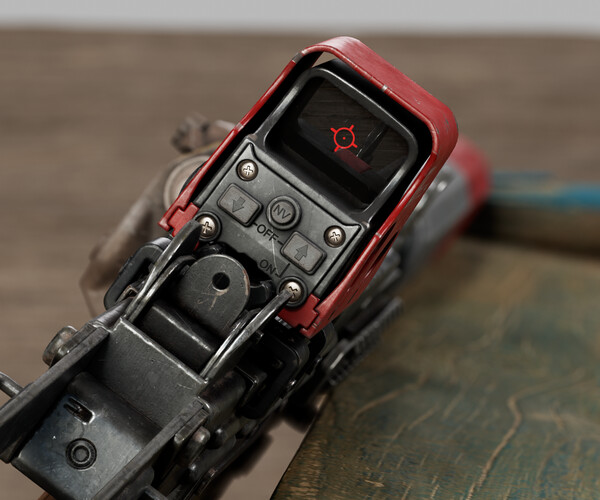 ArtStation - Custom UZI-Full Project | Game Assets