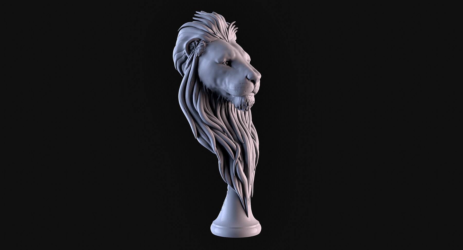 ArtStation - Lion Head | Resources