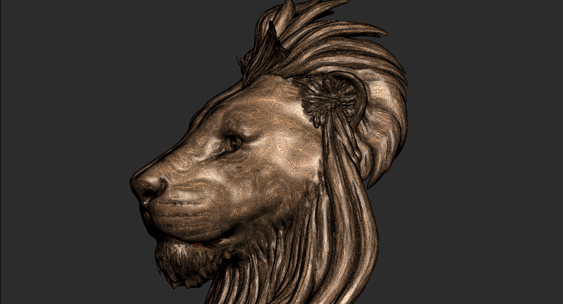 ArtStation - Lion Head | Resources