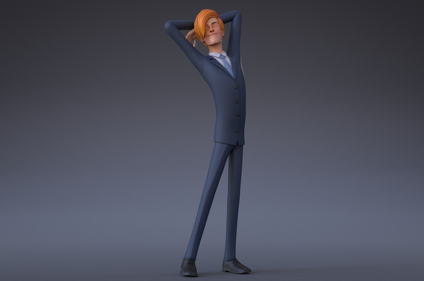 ArtStation - Mickey Cartoon Boy Rig | Game Assets