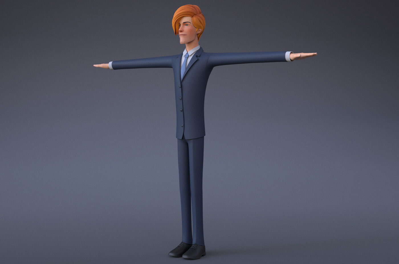 ArtStation - Mickey Cartoon Boy Rig | Game Assets