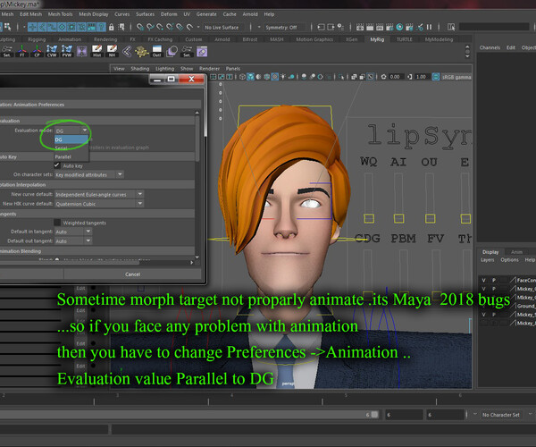 ArtStation - Mickey Cartoon Boy Rig | Game Assets
