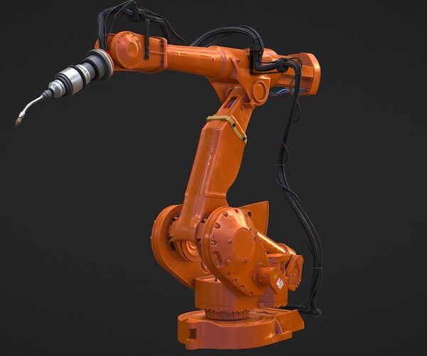 ArtStation - Industrial Robot Machine Rigged | Resources
