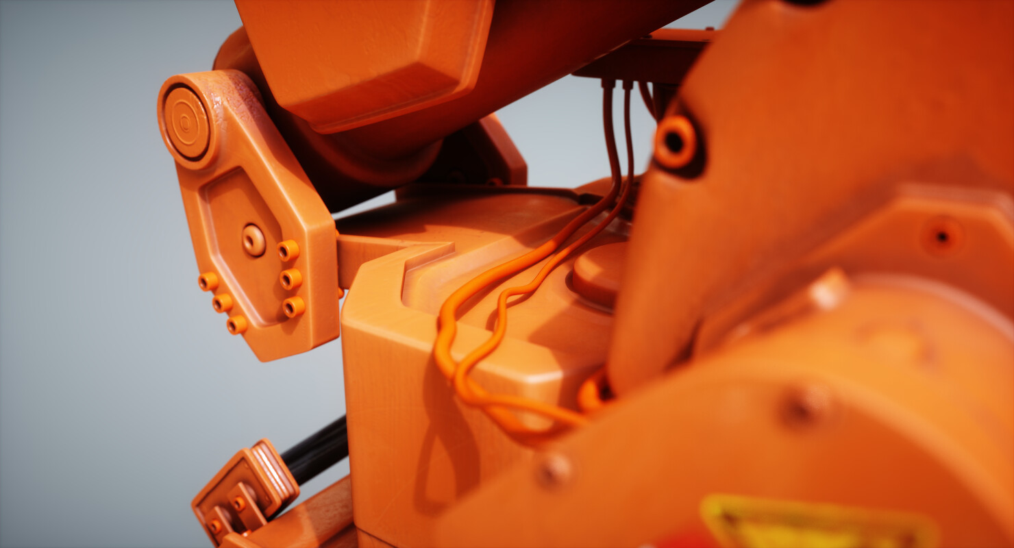 ArtStation - Industrial Robot Machine Rigged | Resources