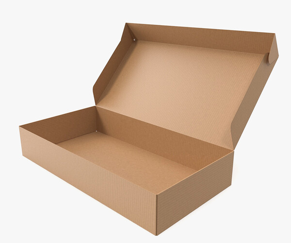 ArtStation - Cardboard box-Low poly PBR | Game Assets