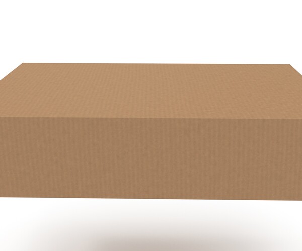 ArtStation - Cardboard box-Low poly PBR | Game Assets