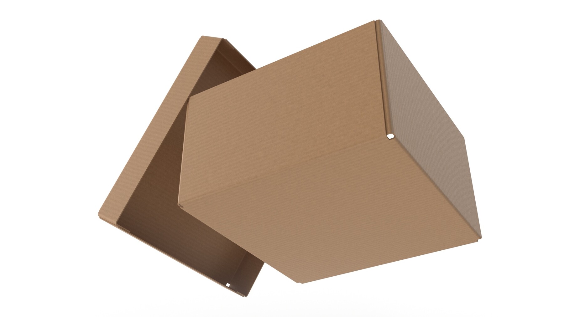 ArtStation - Cardboard box-Low poly PBR | Game Assets