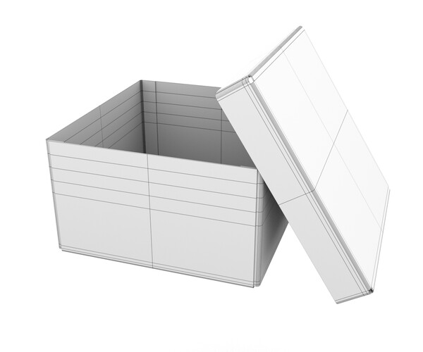 ArtStation - Cardboard box-Low poly PBR | Game Assets
