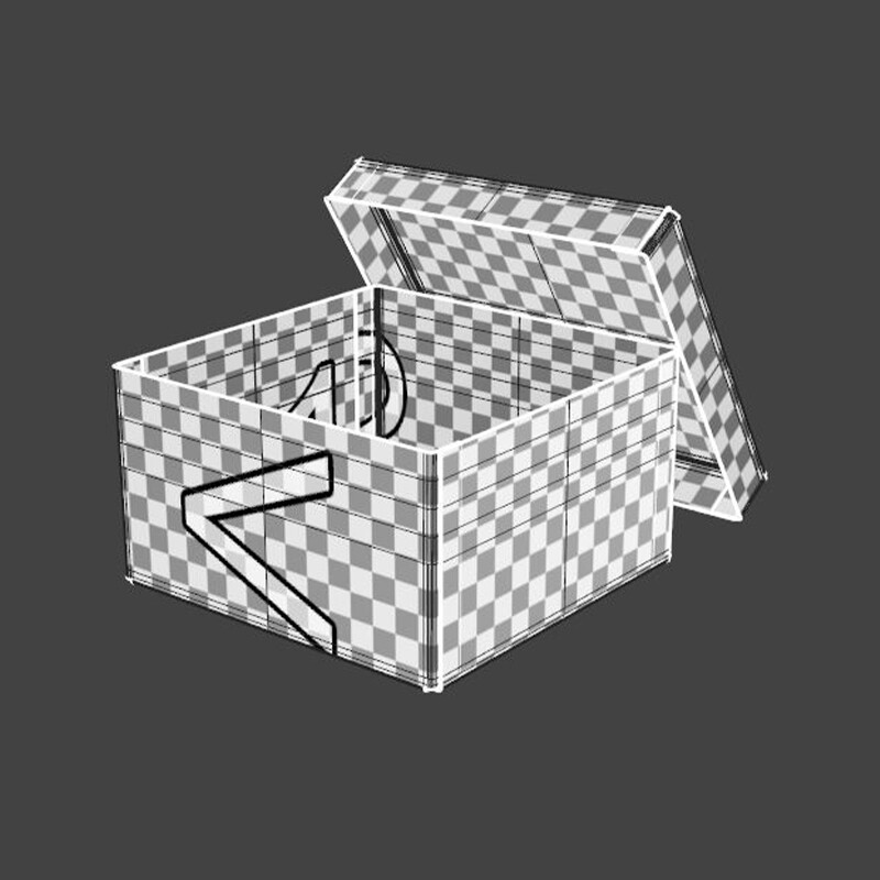 ArtStation - Cardboard box-Low poly PBR | Game Assets