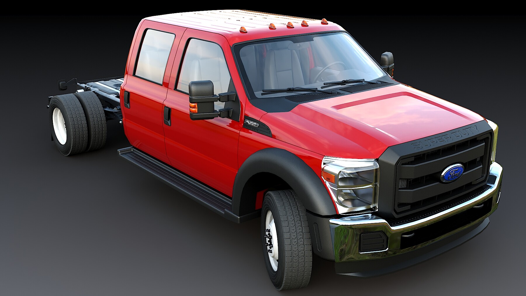 ArtStation - Ford F550 Super Duty 2015 | Game Assets