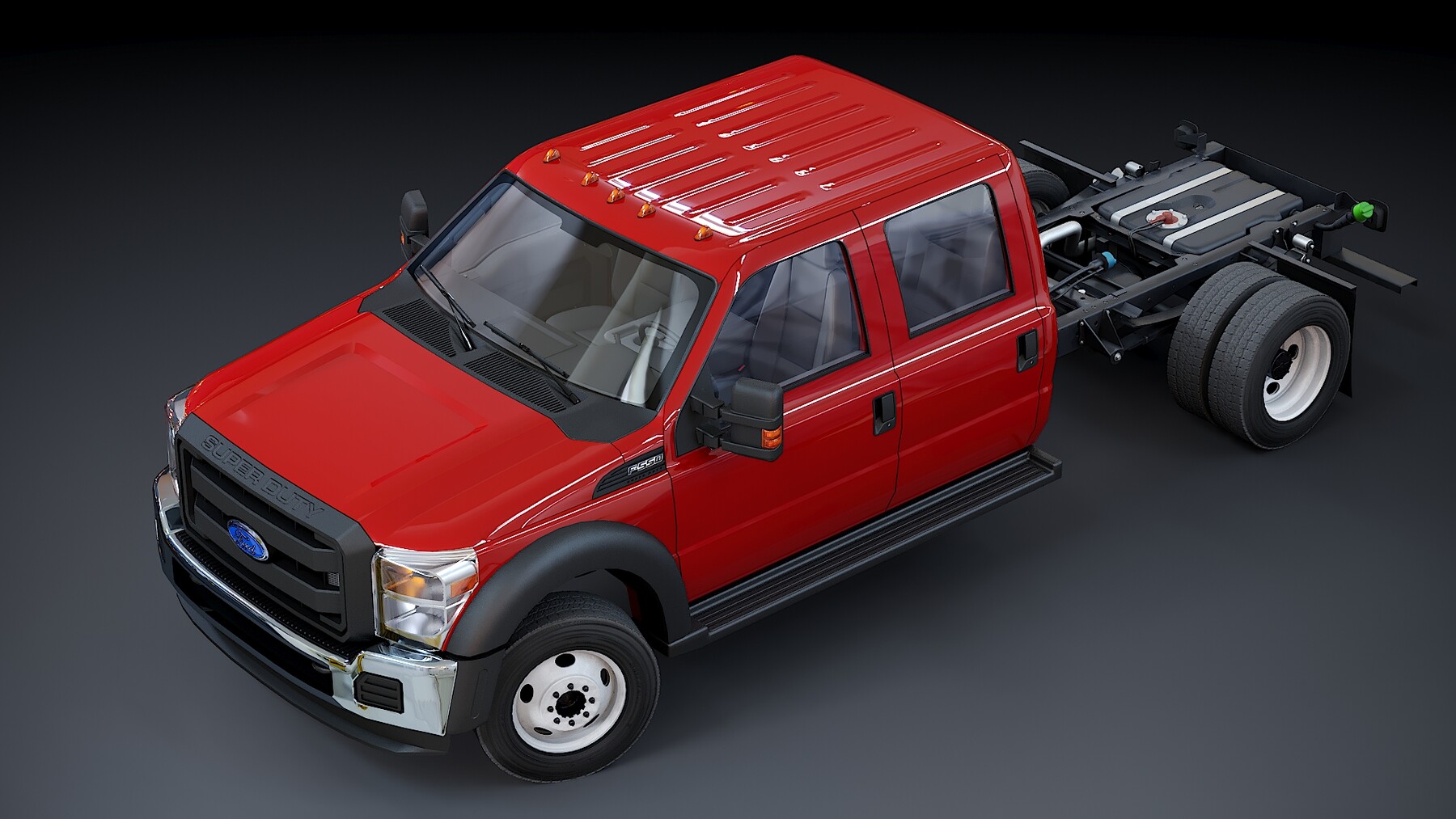 ArtStation - Ford F550 Super Duty 2015 | Game Assets