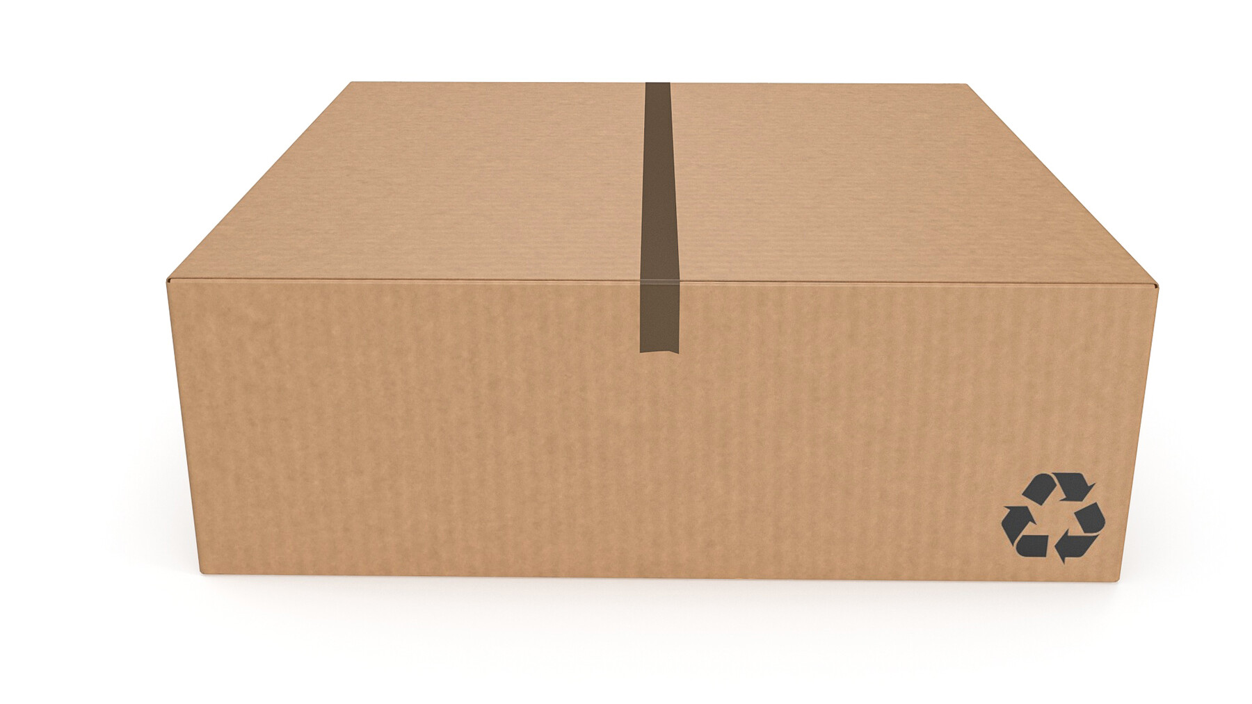 ArtStation - Cardboard box-Low poly PBR | Game Assets