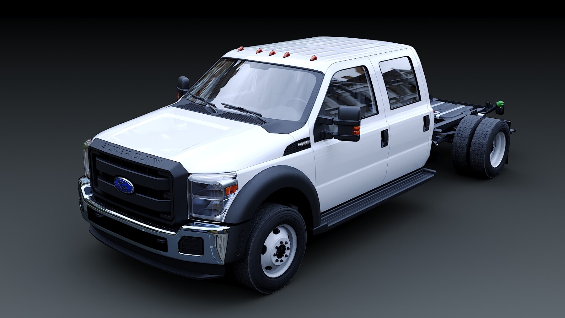 ArtStation - Ford F550 Super Duty 2015 | Game Assets