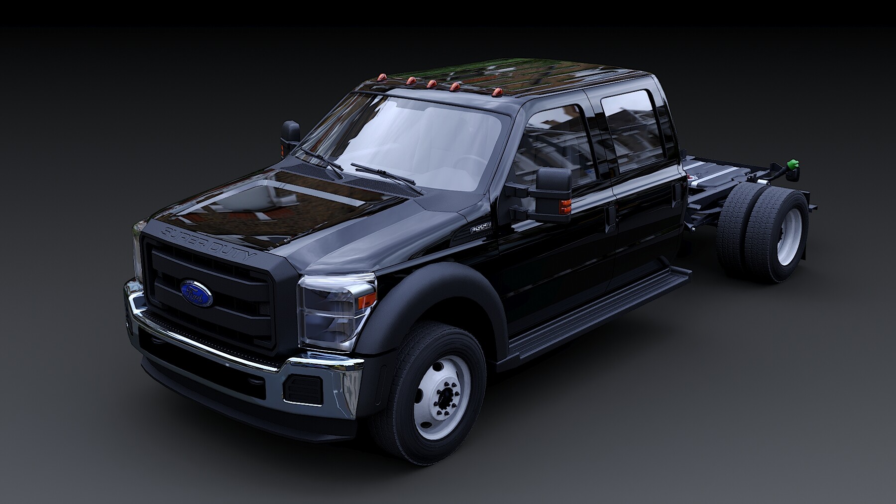 ArtStation - Ford F550 Super Duty 2015 | Game Assets