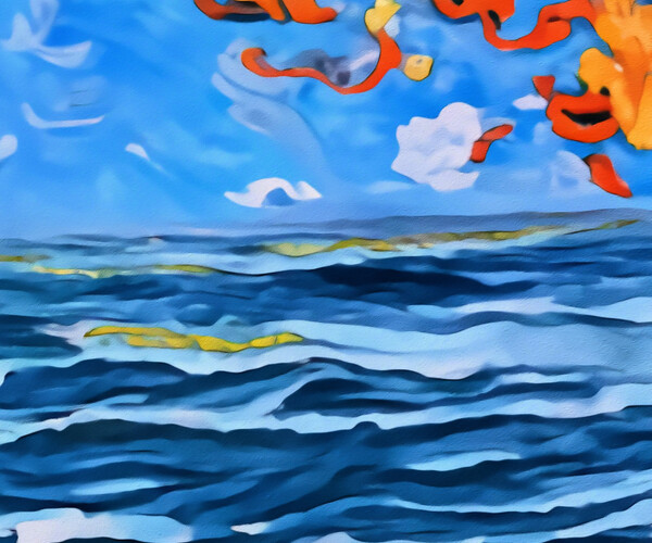 ArtStation - The vastness of the sea | Artworks