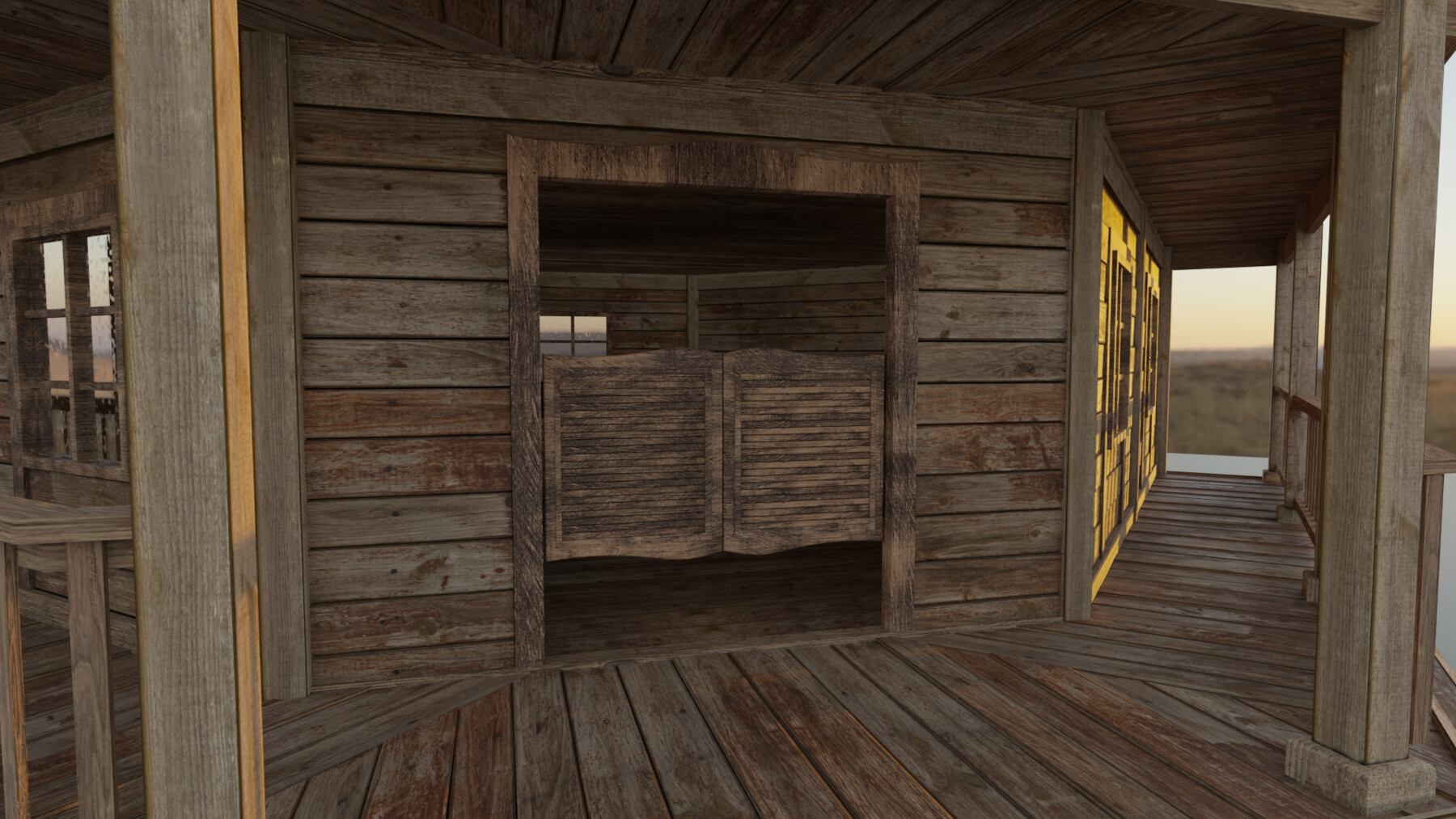 ArtStation - Western Saloon | Game Assets