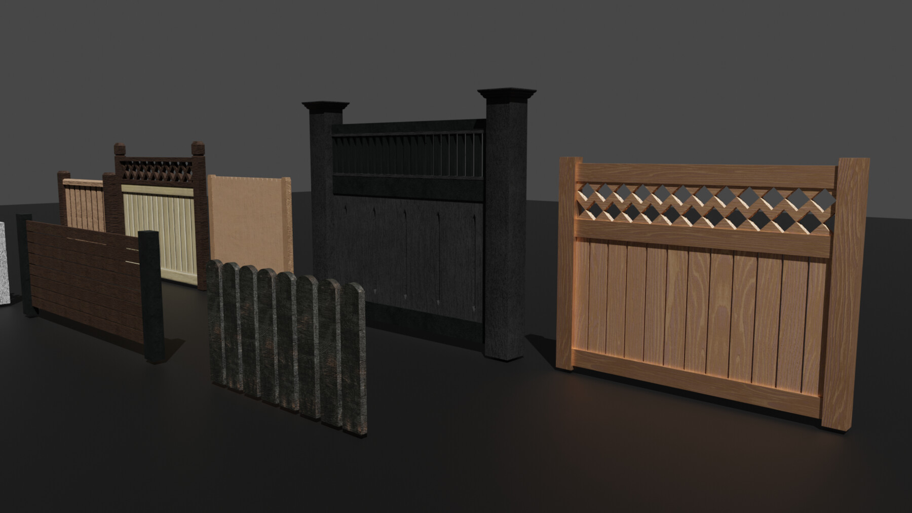 ArtStation - Fence Pack | Game Assets