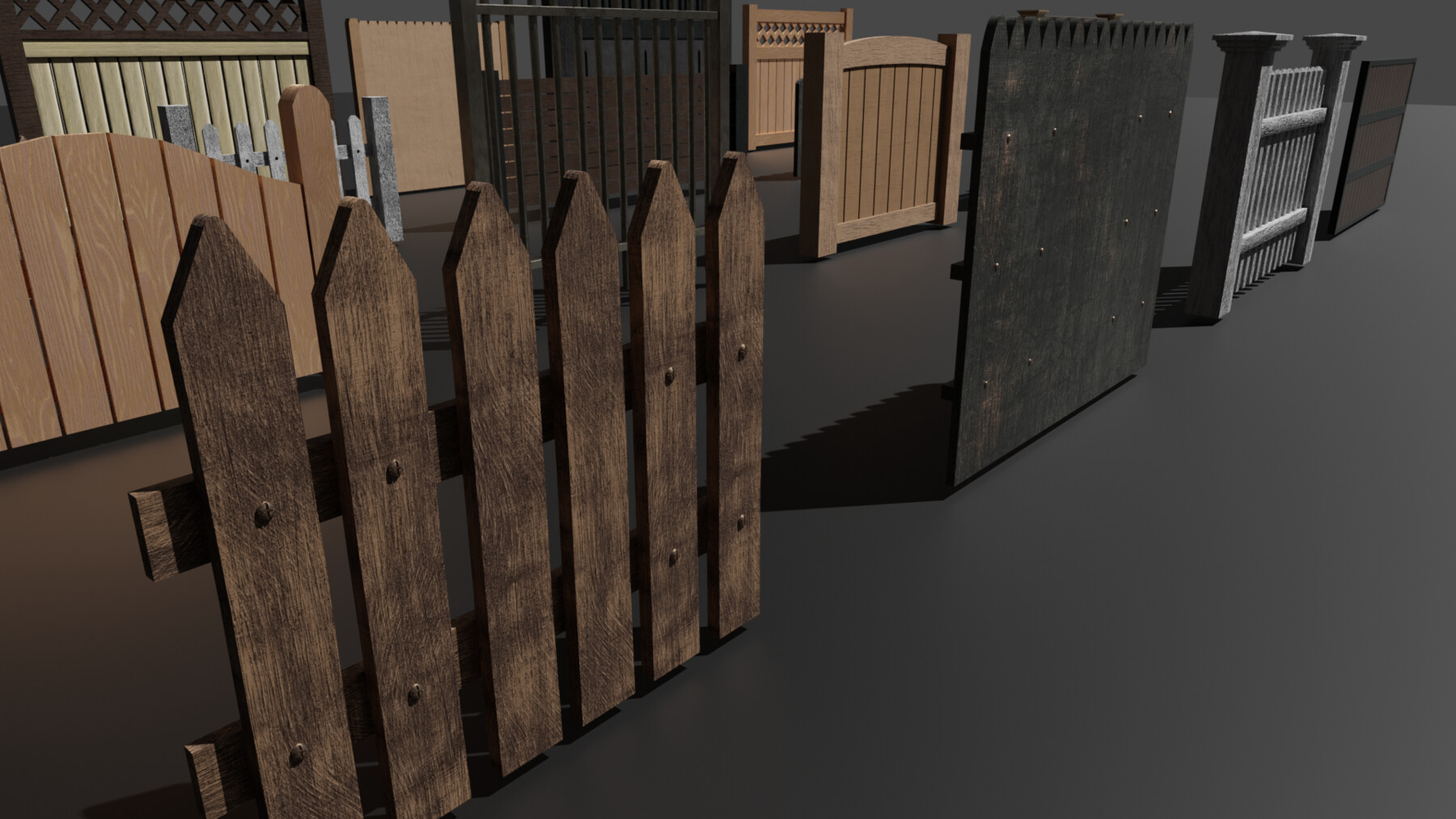 ArtStation - Fence Pack | Game Assets