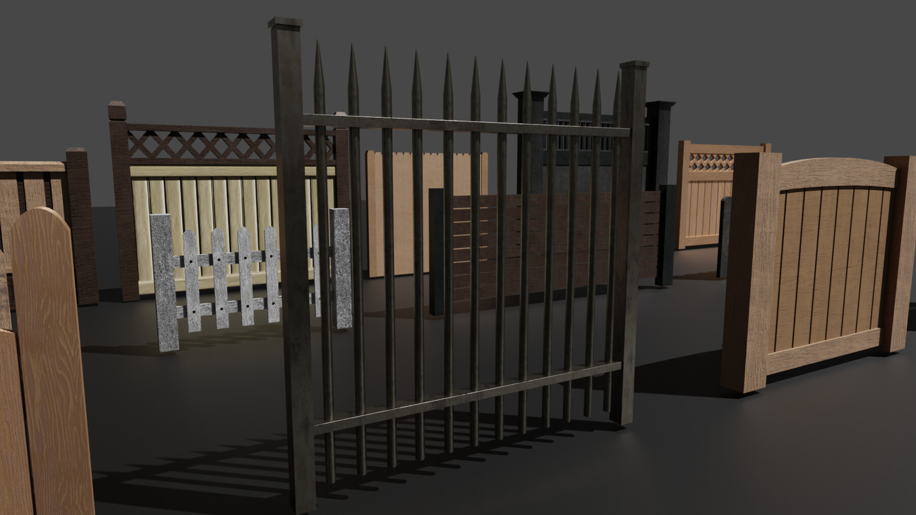 ArtStation - Fence Pack | Game Assets