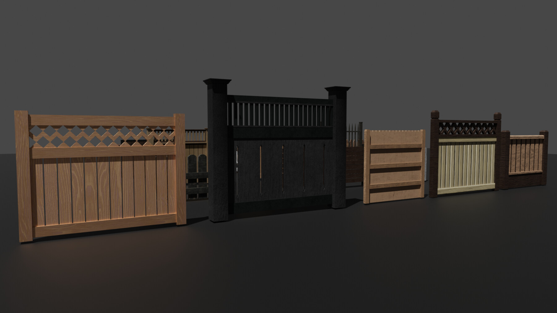 ArtStation - Fence Pack | Game Assets