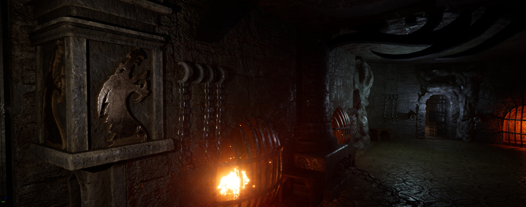 ArtStation - HellCage Environment | Game Assets