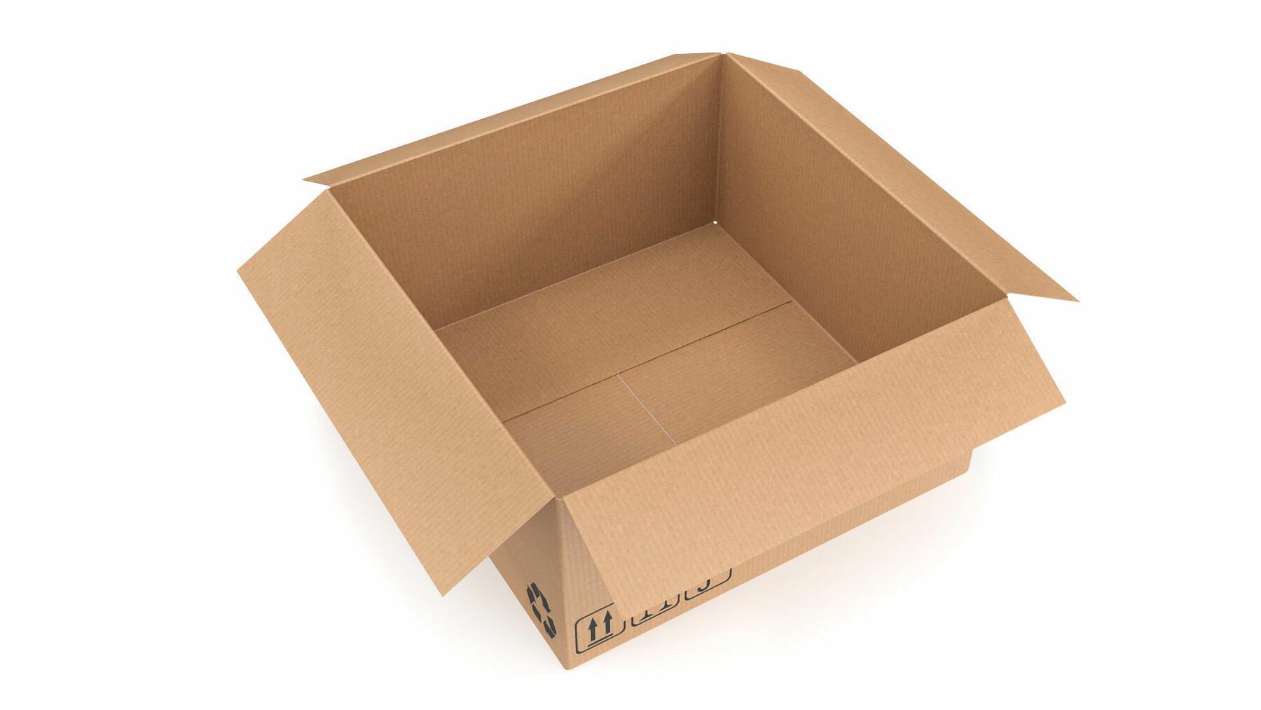 ArtStation - Cardboard box-Low poly PBR | Resources