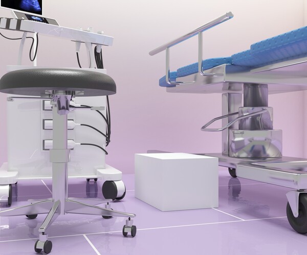 ArtStation - Ultrasound Room 3 - 4K | Resources