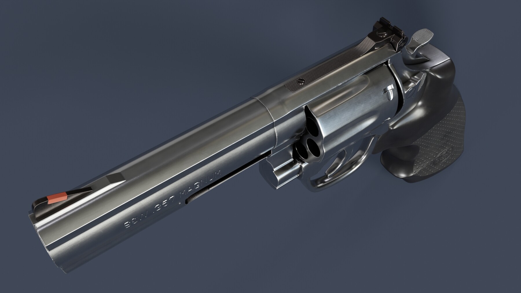 ArtStation - Detective Props Kit | Revolver Magnum | 357 caliber ...