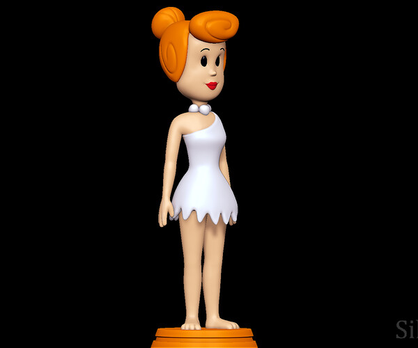 ArtStation - Wilma Flintstone - The Flintstones 3D print model | Artworks