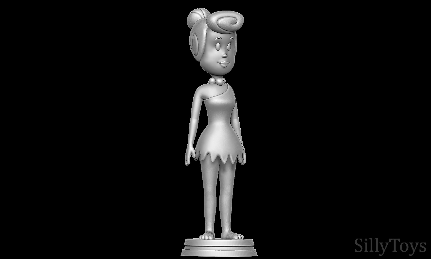 ArtStation - Wilma Flintstone - The Flintstones 3D print model | Artworks