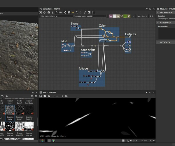 ArtStation - PBR-Mud Materials | Game Assets