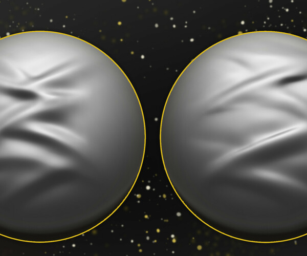 ArtStation - 20 Folds Alphas for ZBrush | Brushes