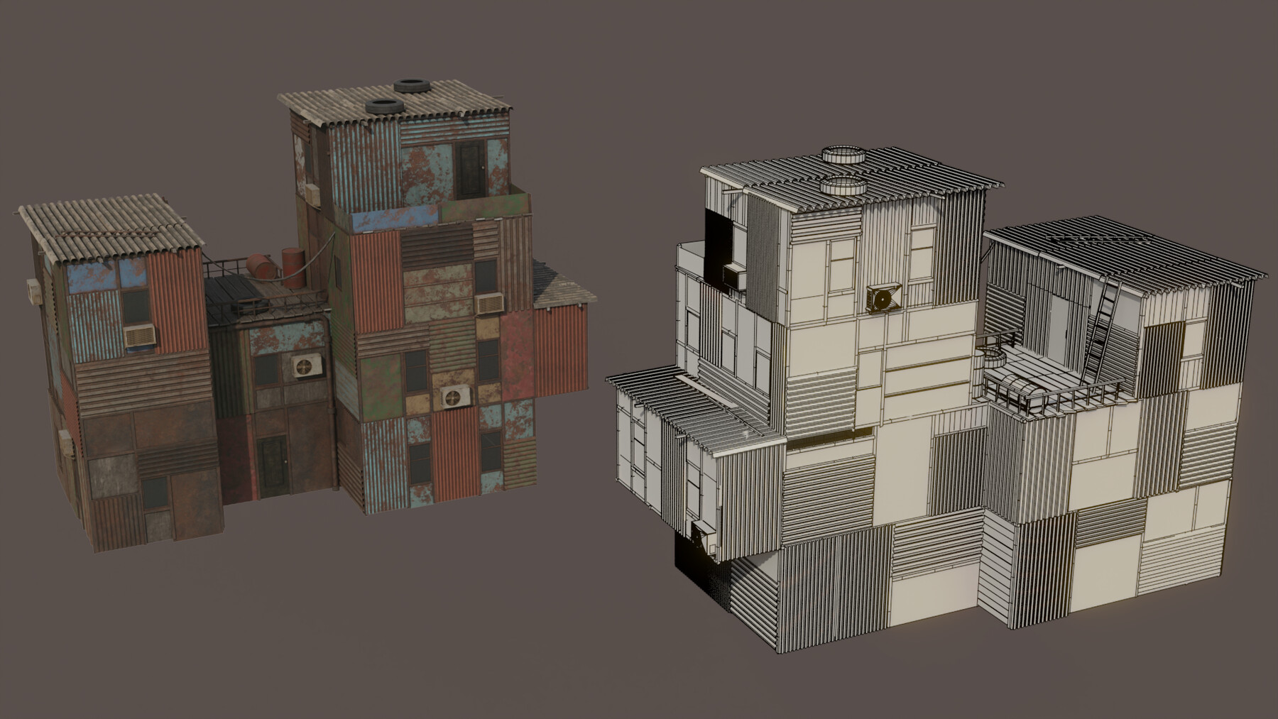 ArtStation - Shanty Town | Game Assets