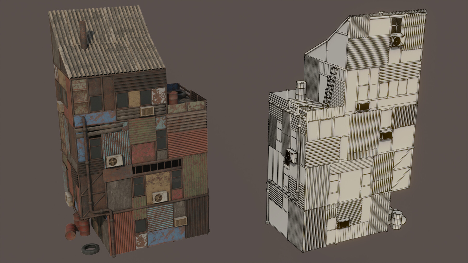 ArtStation - Shanty Town | Game Assets