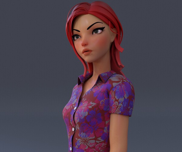 ArtStation - Violet Ver :2 | Game Assets