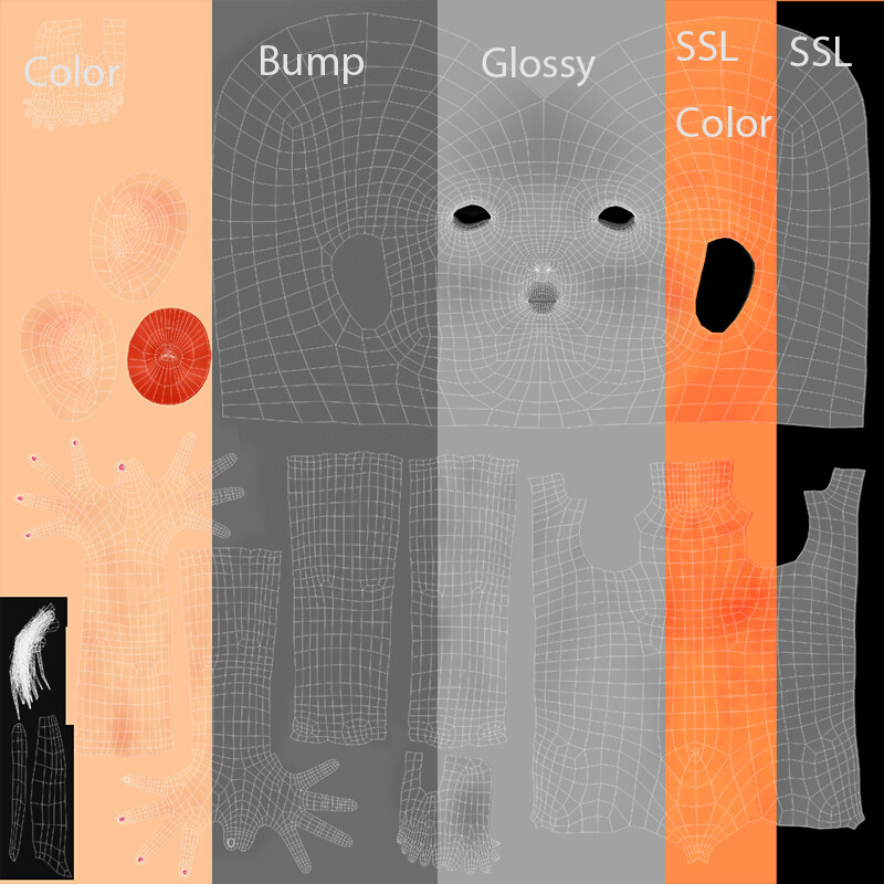 ArtStation - Violet Ver :2 | Game Assets