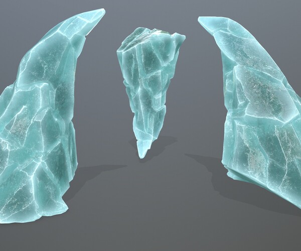 ArtStation - ice rocks | Game Assets