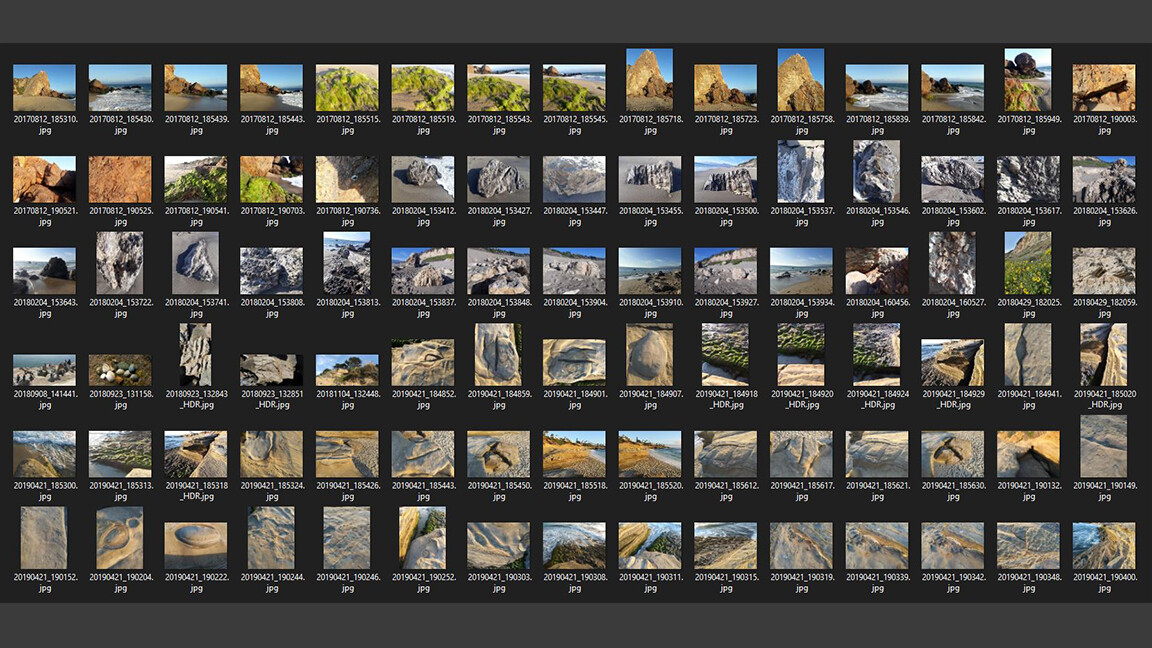 ArtStation - ROCKS - CLIFFS - BEACHES REFERENCES_001 | Resources